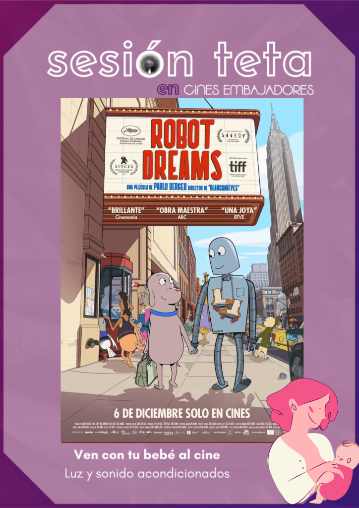 Sesión Teta: Robot Dreams – Cines Embajadores